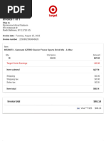 Apple Store Receipt Template | PDF