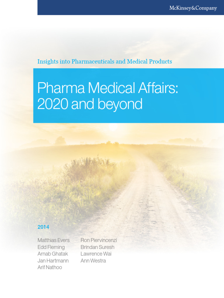 Pharma Medical Affairs 2020 and Beyond | PDF | Health Care | Popular ...