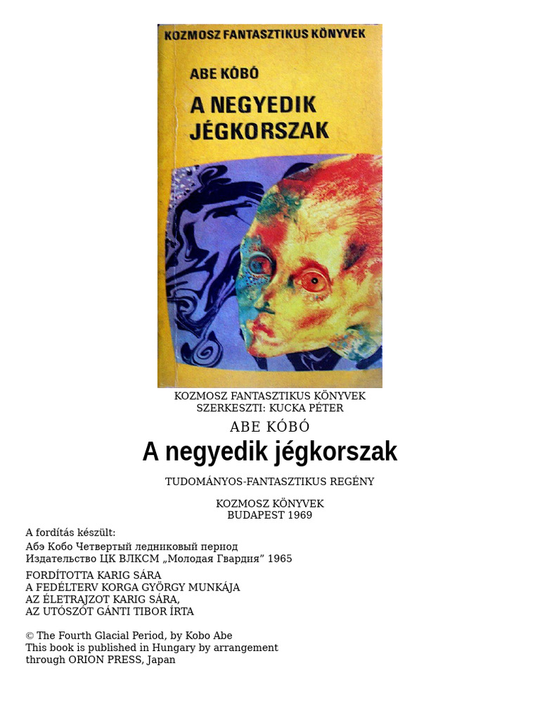 004-Abe Kóbó - A Negyedik Jégkorszak | PDF