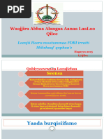 Qaboo Yaa'Ii Waldaa Waaqalii | PDF