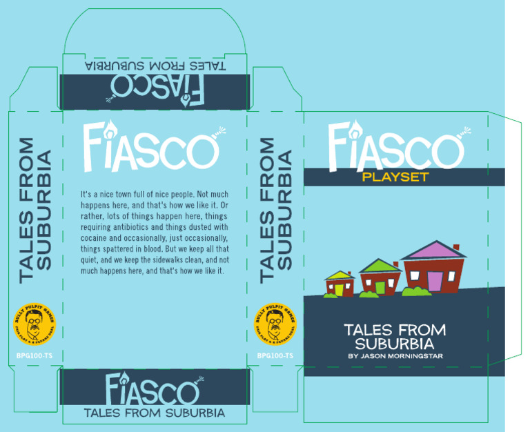 Fiasco - Tales From Suburbia Tuckbox | PDF