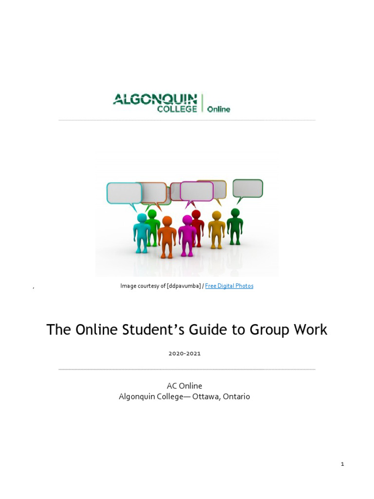 Student Guide Group Work | PDF