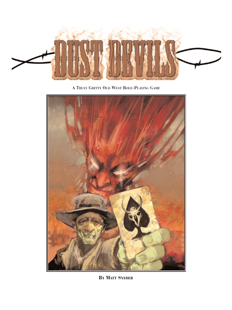 Dust Devils Corebook | PDF | Poker