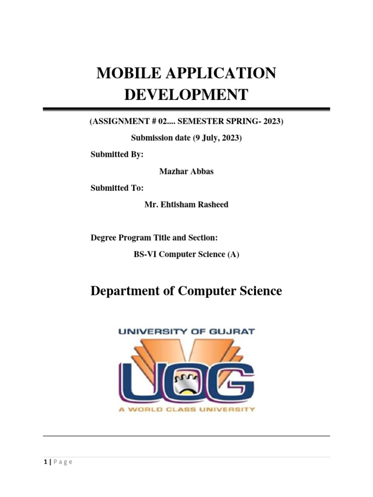 2nd Assignment Pdf Mobile Phones System Software 9613