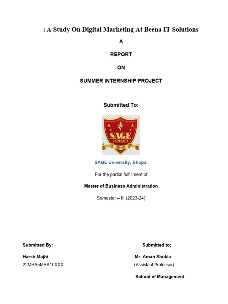 Digital Marketing | PDF