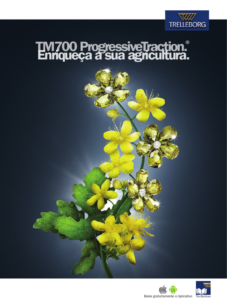 Trelleborg TM700 PT BR Brasil | PDF | Pneu | Trator