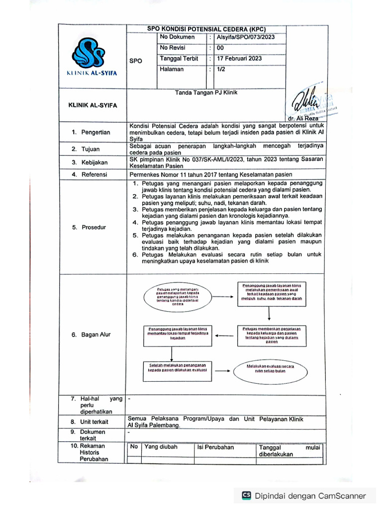 2.1.3 Spo Kondisi Potensial Cedera (KPC) | PDF