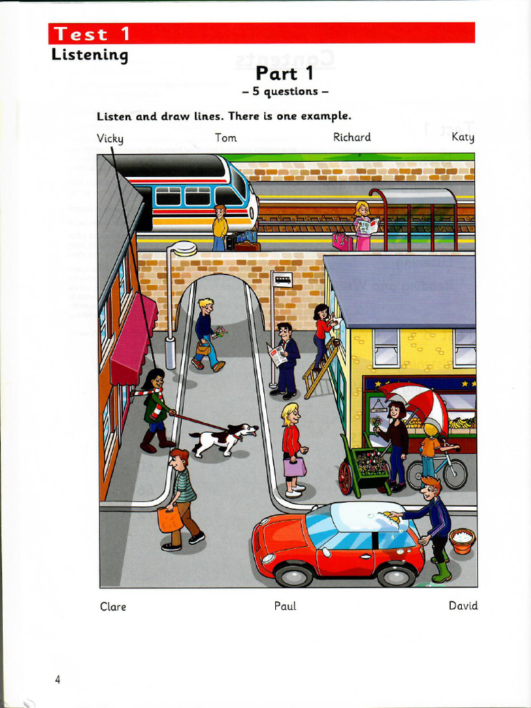 Flyers Test 1 L | PDF