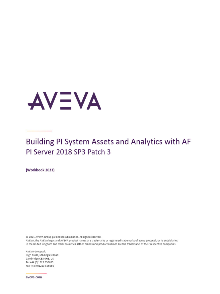 Building PISystem Assets Workbook | PDF