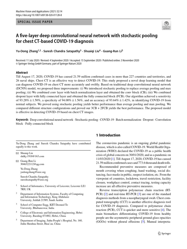 A Five-Layer Deep Convolutional Neural Network With Stochastic Pooling | PDF