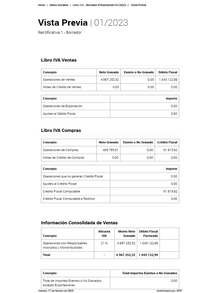 Libro IVA | PDF | Impuesto al valor agregado | Economias