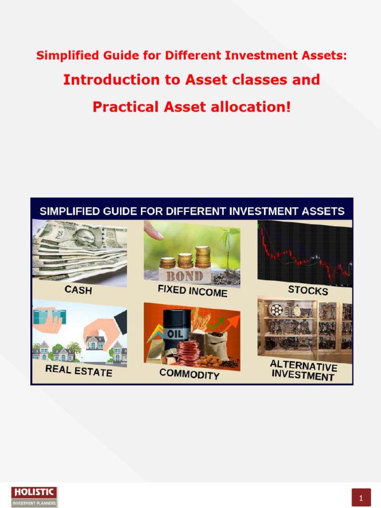 Simplified Guide For Different Investment Assets | PDF