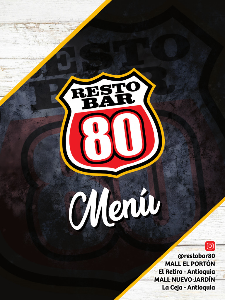 Carta Resto Bar Nueva PDF | PDF