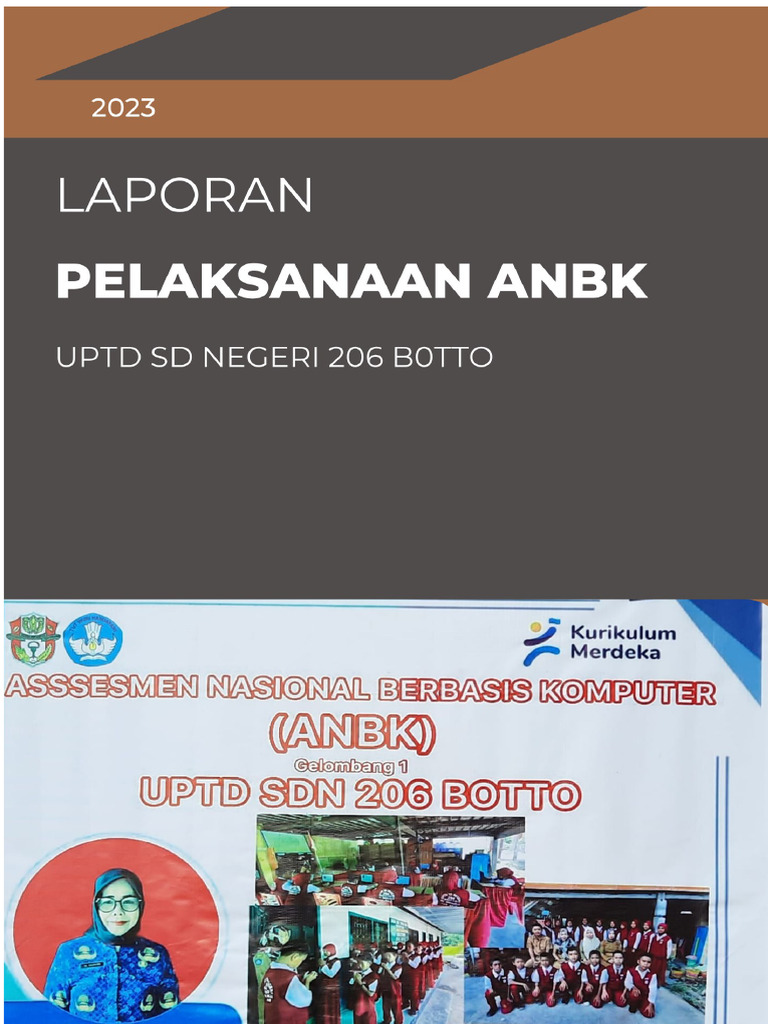 Laporan Pelaksanaan Anbk Terbaru 3 | PDF