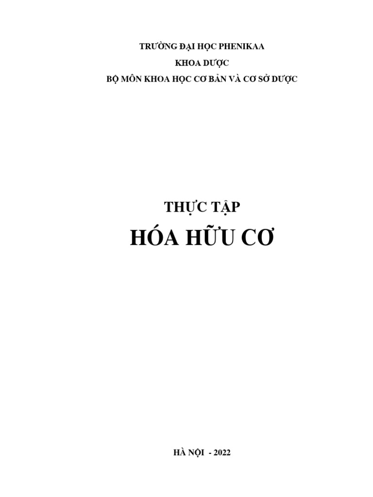 TLTH HHC (6 Bài) | PDF