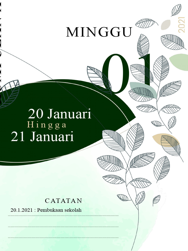 Pembahagi Mingguan Kumpulan A (RPM2021) | PDF | Seni