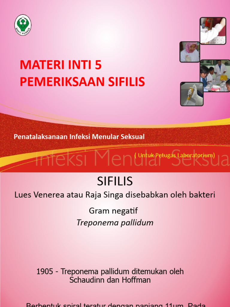MI5 - Pemeriksaan Sifilis Untuk Peserta | PDF