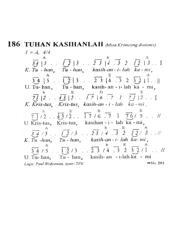 Tuhan Kasihanilah Kami | PDF