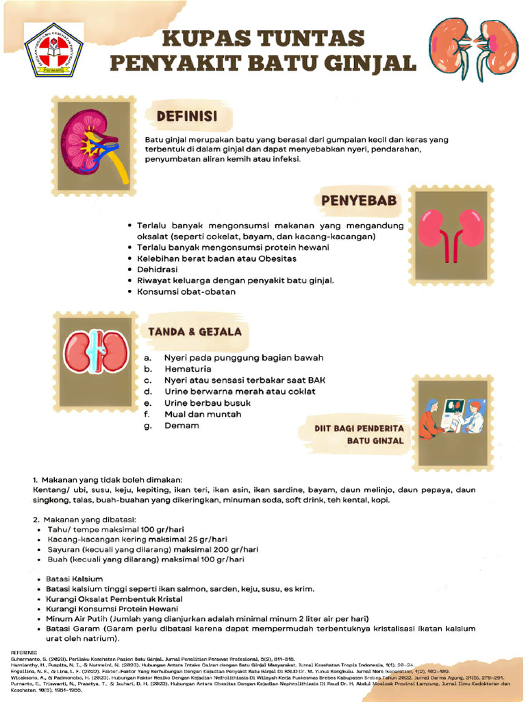 Poster Batu Ginjal. | PDF