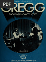 Chart of Brief Forms - Gregg Shorthand PDF | PDF | Jurists | Writing