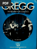 Gregg Shorthand Practice Cards PDF | PDF | Shorthand | Writing