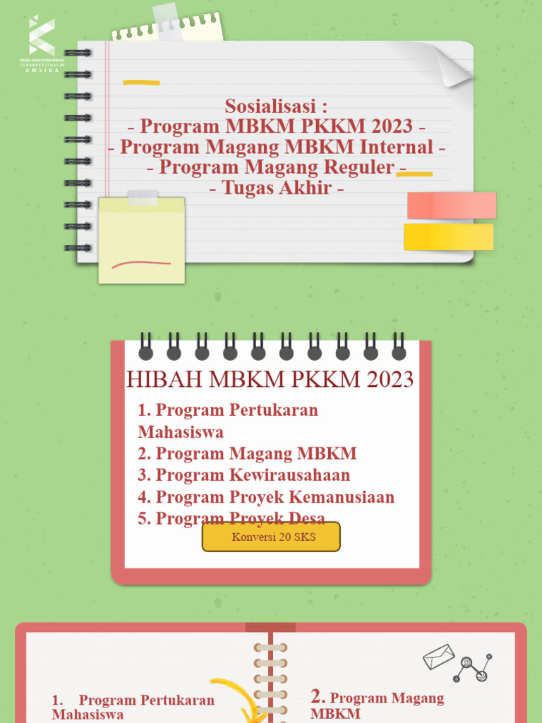 Sosialisasi MBKM 2023-1 | PDF
