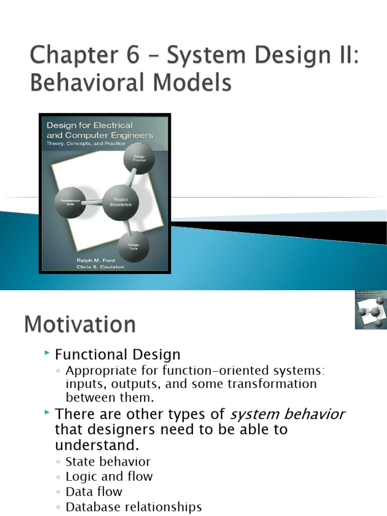 Ch06 Behavior Models | PDF