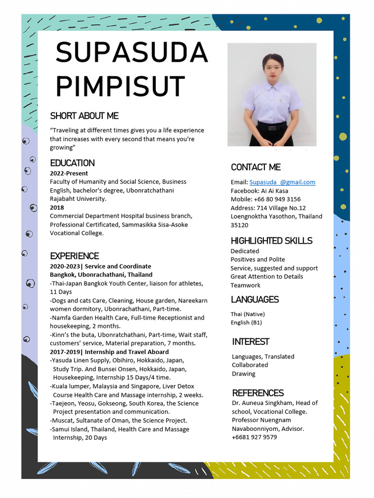 Resume 3 | PDF