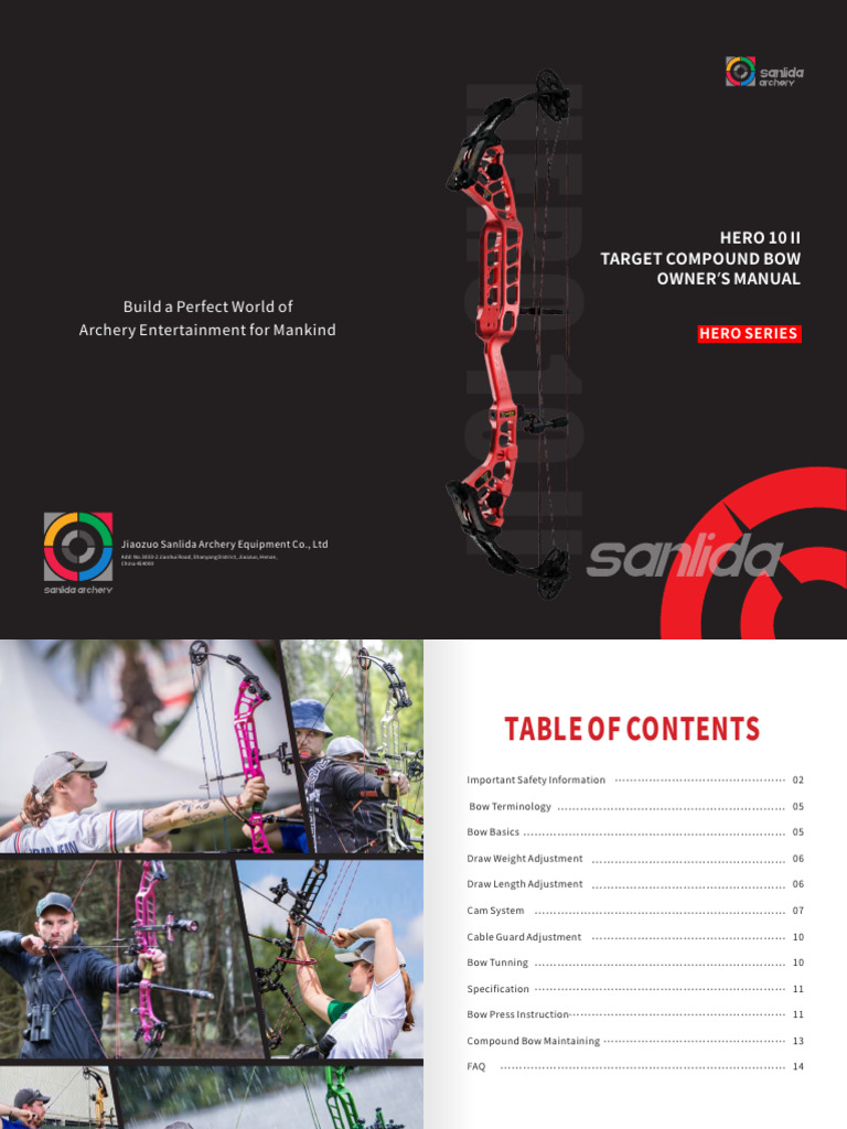 Archery Bow Owner's Guide | PDF