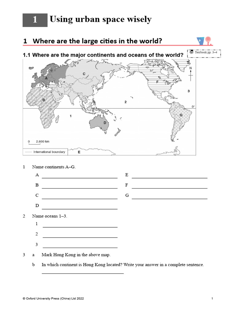 Urban Worksheet - Student | PDF