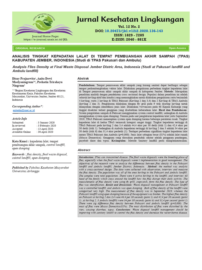 Tinjauan Pustaka Pengertian Controled Landfill | PDF