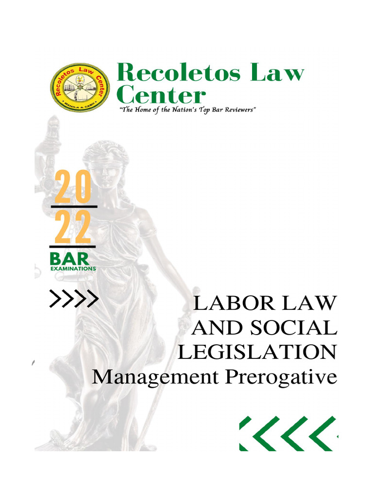 07 Management Prerogative 2022 | PDF | Employment | Labor