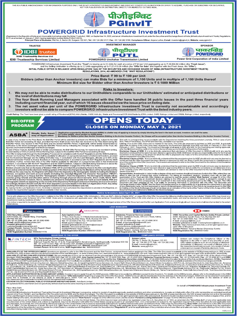 PGINVit 2-Issue Opening | PDF