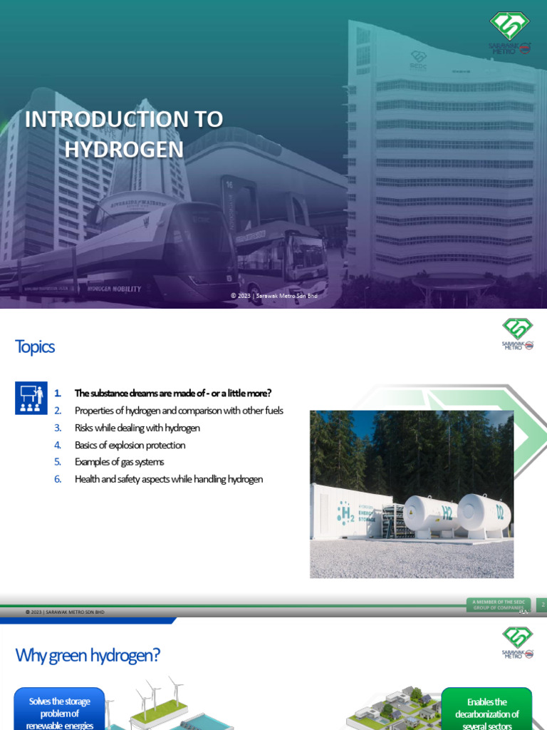 Introduction To Hydrogen | PDF