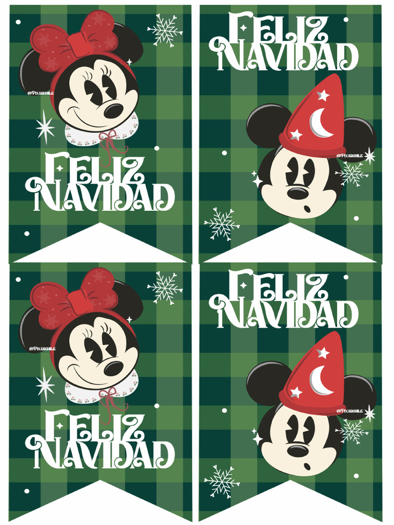 Banderin Feliz Navidad PequeÃ o | PDF