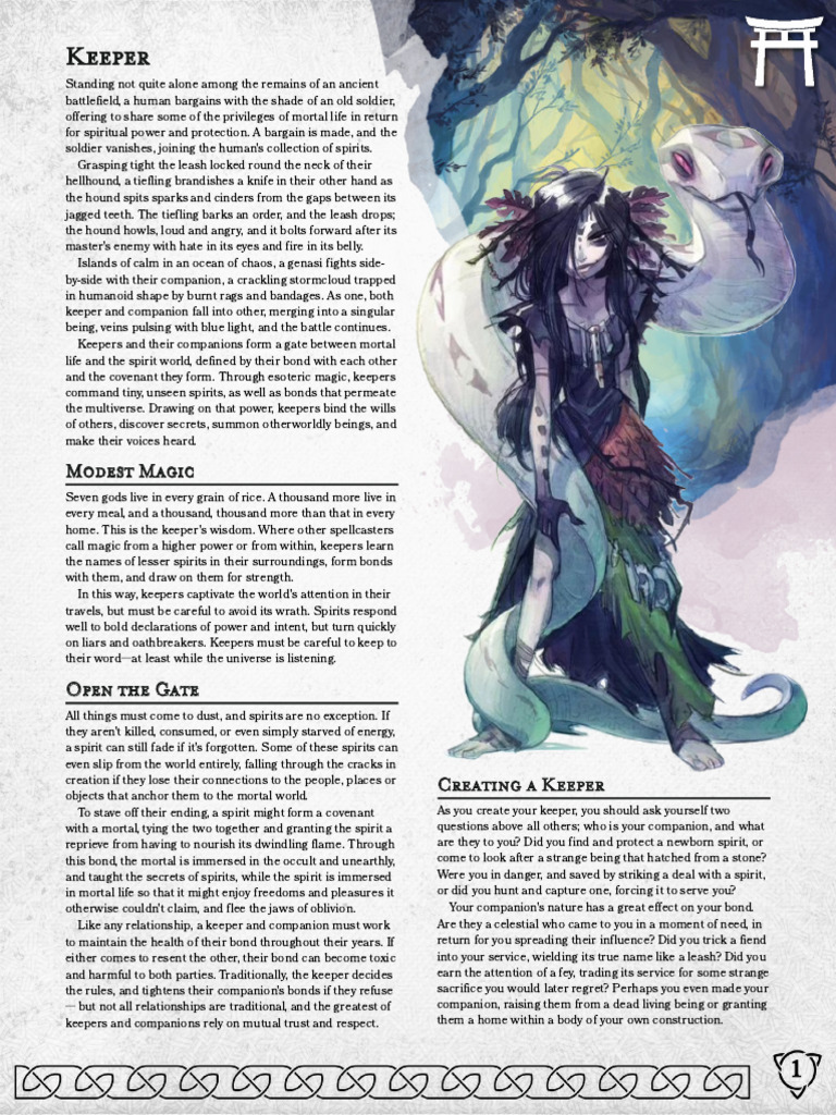 The Keeper | PDF