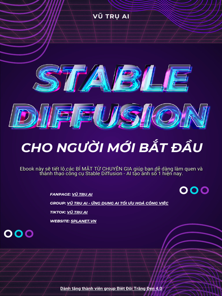 eBook Stable Diffusion Cho Người Mới Bắt Đầu - BDTD | PDF