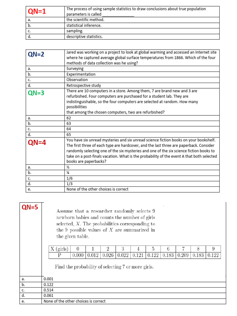 10-09-2023.....MAS291_sample exam | PDF | Statistics | Probability ...