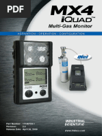 Ventis mx4 Manual | PDF | Battery Charger | Carbon Monoxide