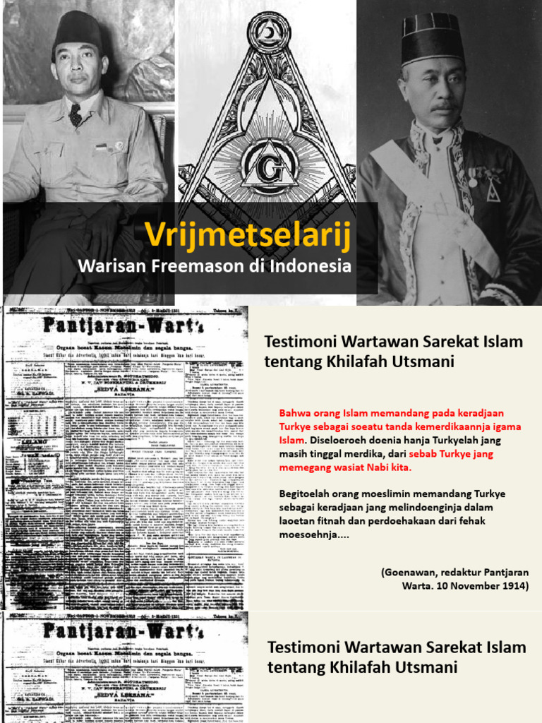 Teosofi (Vrijmetselarij) Warisan Freemason Di Indonesia | PDF | Politik ...