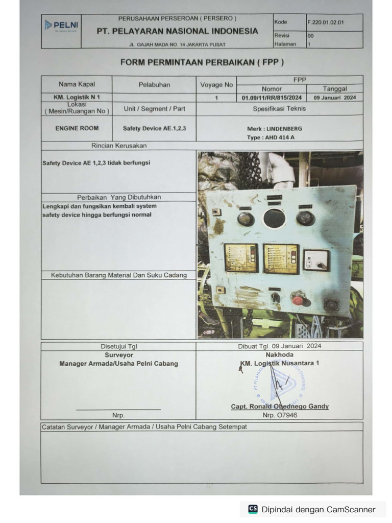 FPP Safety Device AE 1, 2, 3 | PDF