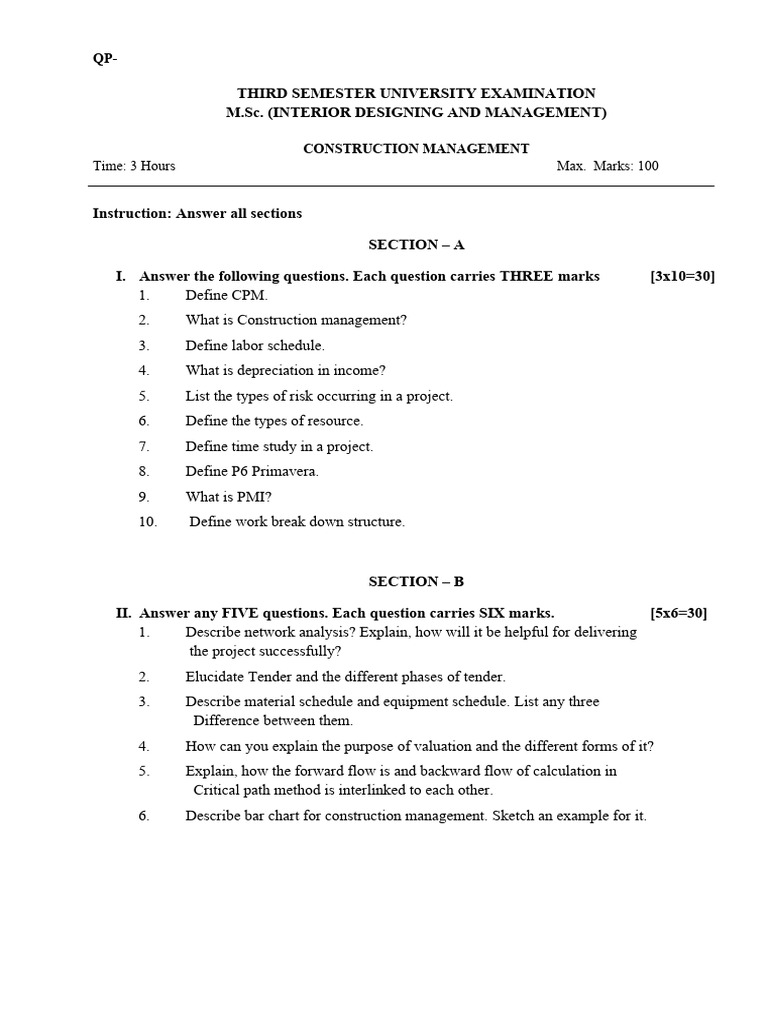 Time: 3 Hours Max. Marks: 100 | PDF