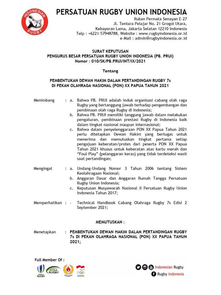 10 SK PB Prui Dewan Hakim | PDF