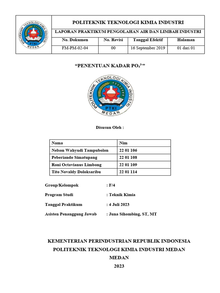 Fosfat Acc Kel 3 TKC | PDF