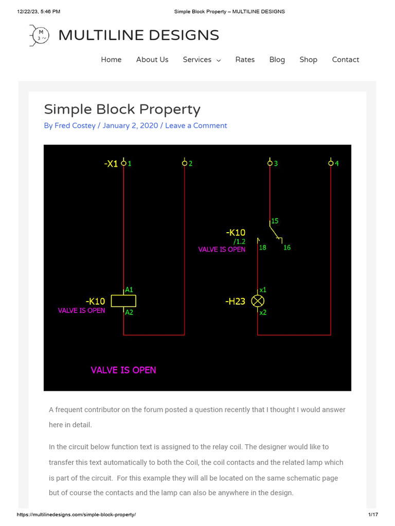 Simple Block Property – MULTILINE DESIGNS | PDF