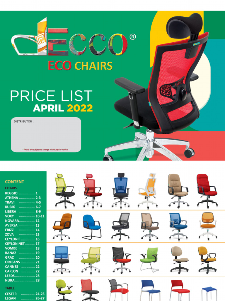 Katalog Price List DECCO Donati April 2022 (Email) | PDF