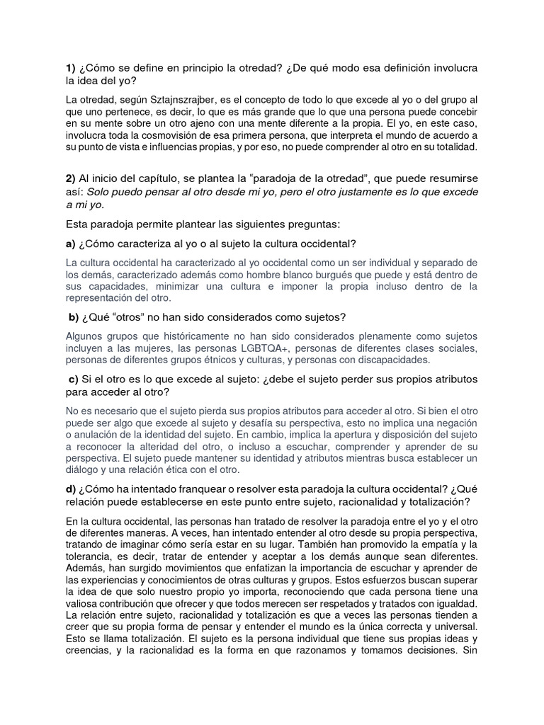 Otredad, Joaquin Cabana y Lara Caba Muñoz | PDF