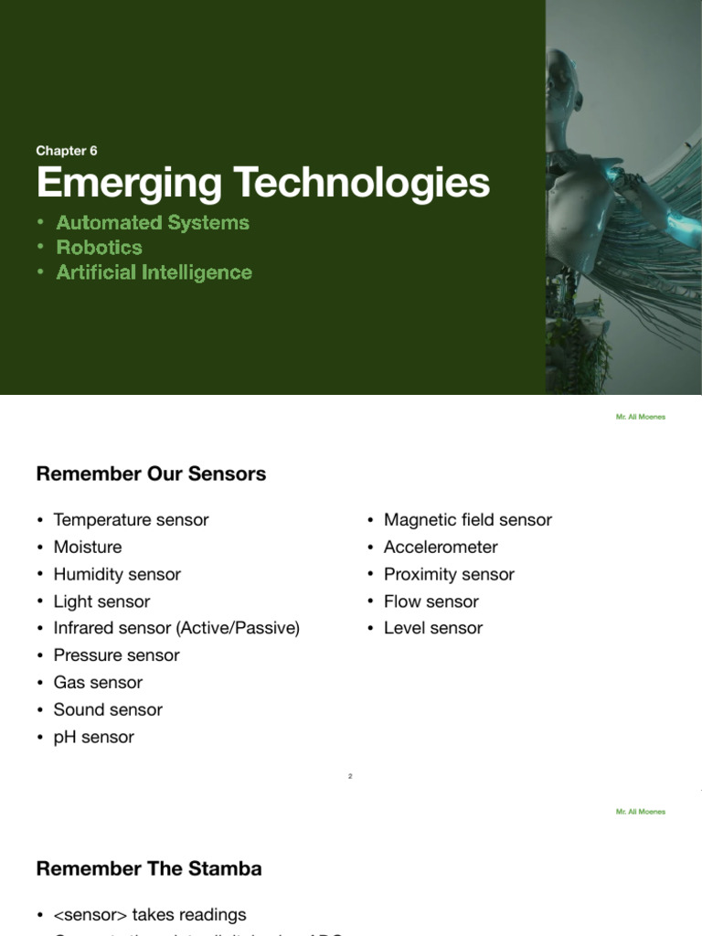 6 - Emerging Technologies | PDF