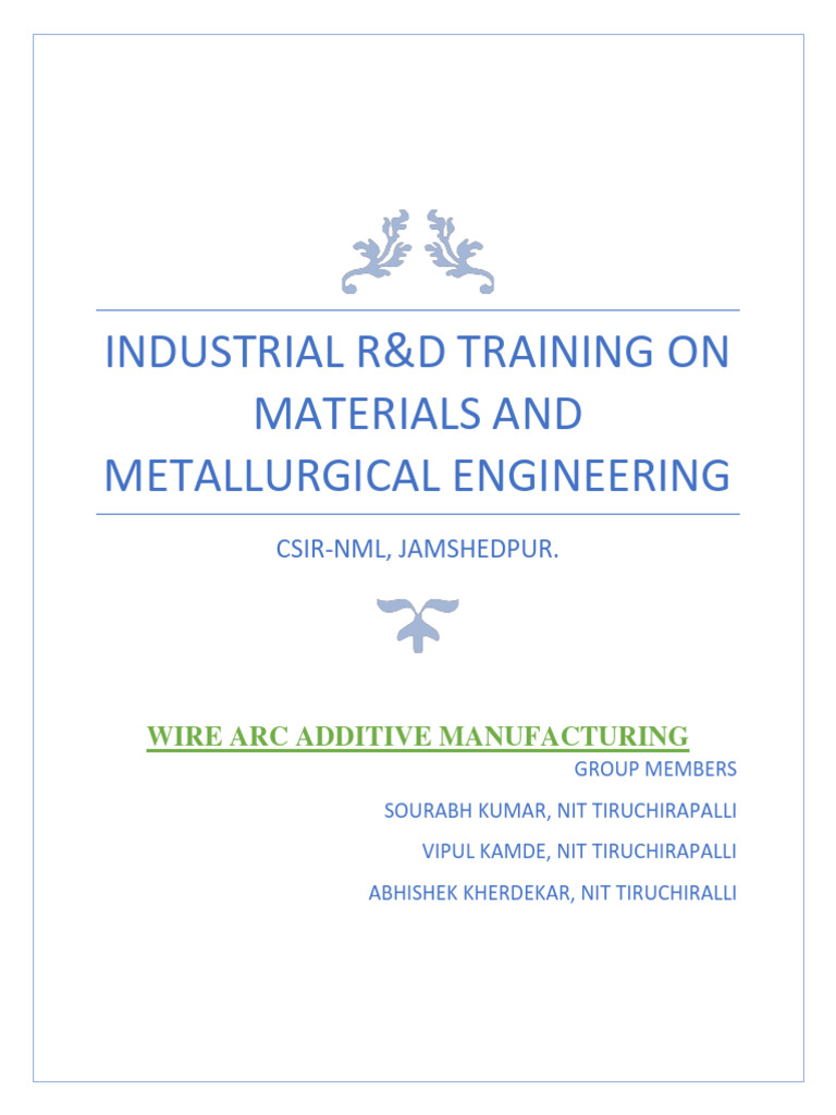 Csir-Nml, Industrial R&D Training Review Paper | Download Free PDF ... Csir-Nml, Industrial R&D Training Review Paper | Download Free PDF ...