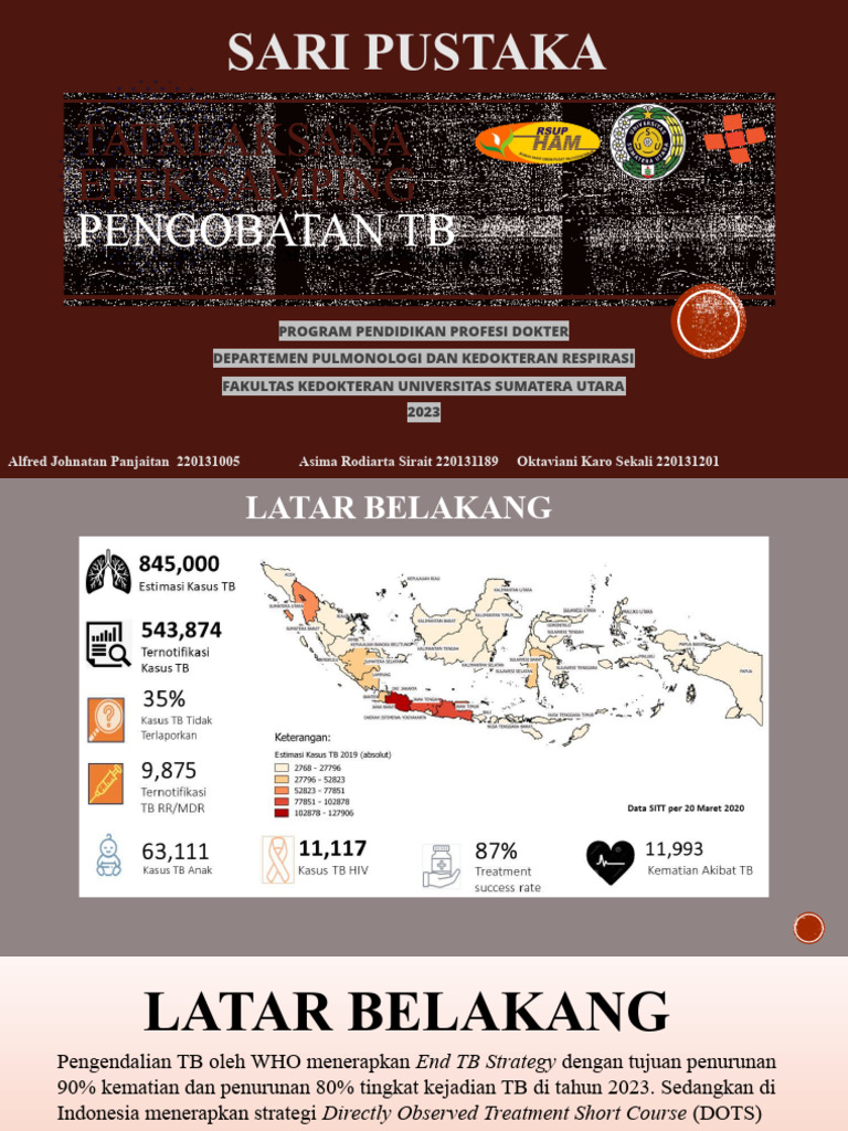 Power Point Sari Pustaka Efek Samping Obat Anti Tuberculosis Dan